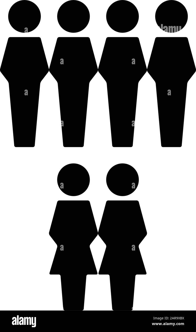 Pictogramme ressources humaines Banque d'images vectorielles - Alamy