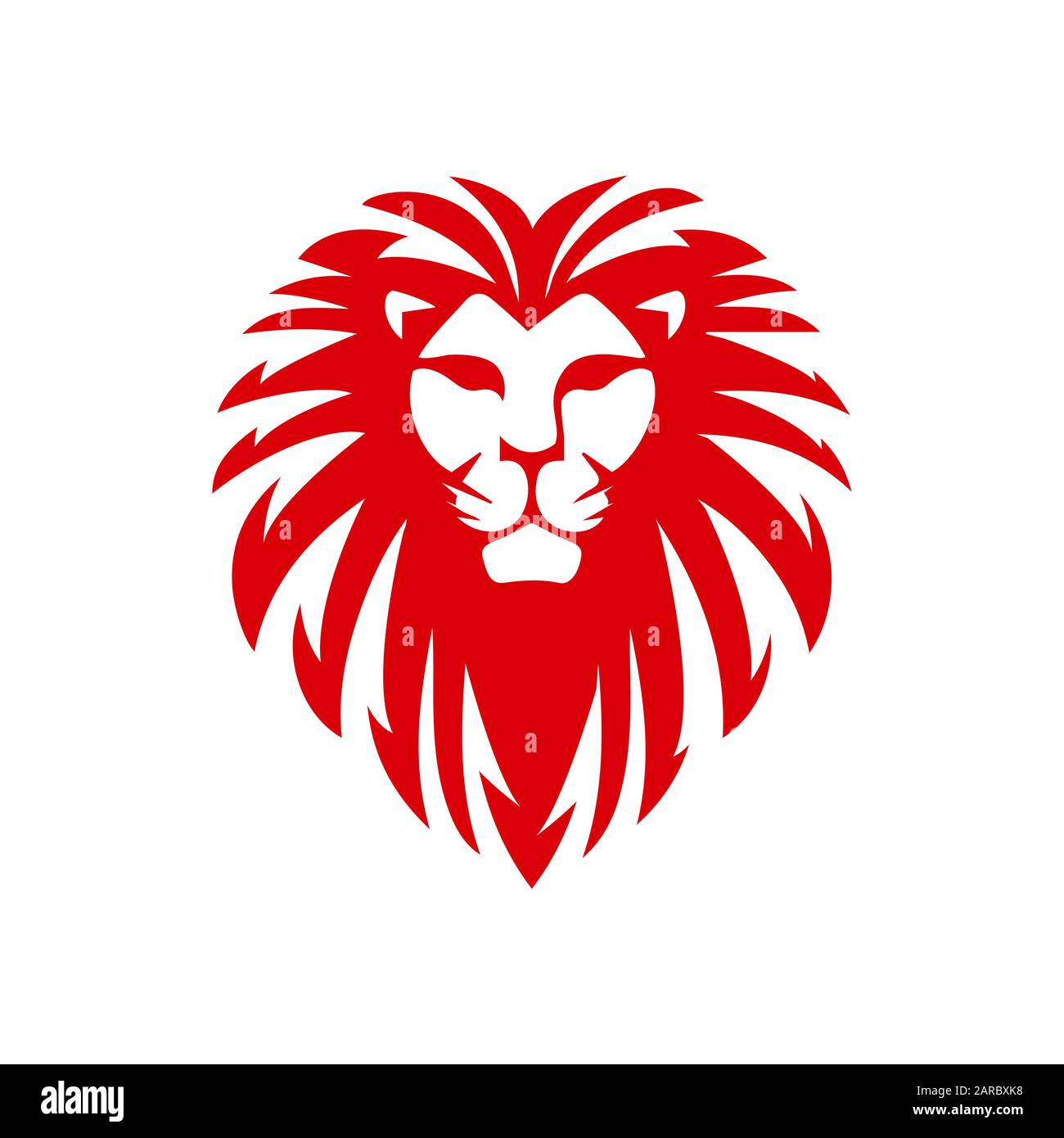 Le Lion Rouge Banque d'image et photos - Alamy