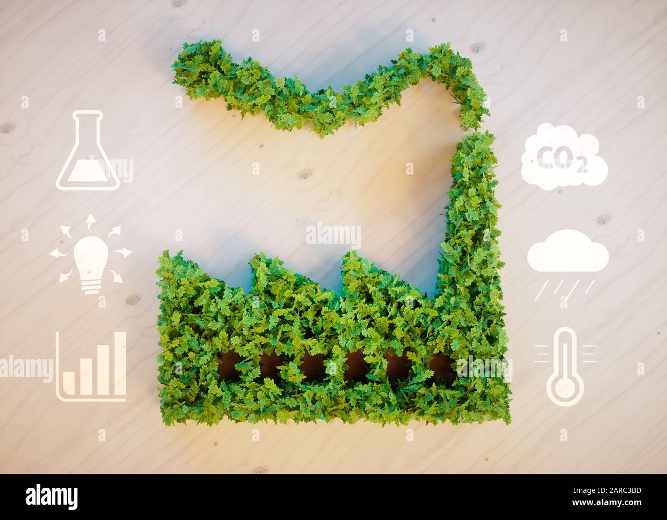 Usine verte Banque de photographies et d’images à haute résolution - Alamy