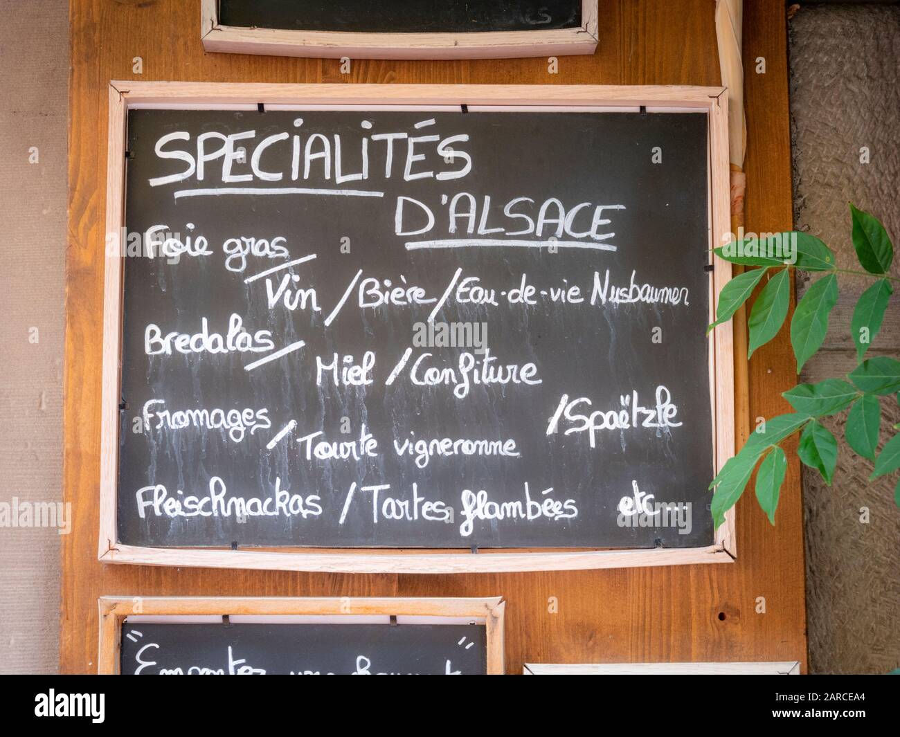 Menu restaurant france Banque de photographies et d’images à haute ...