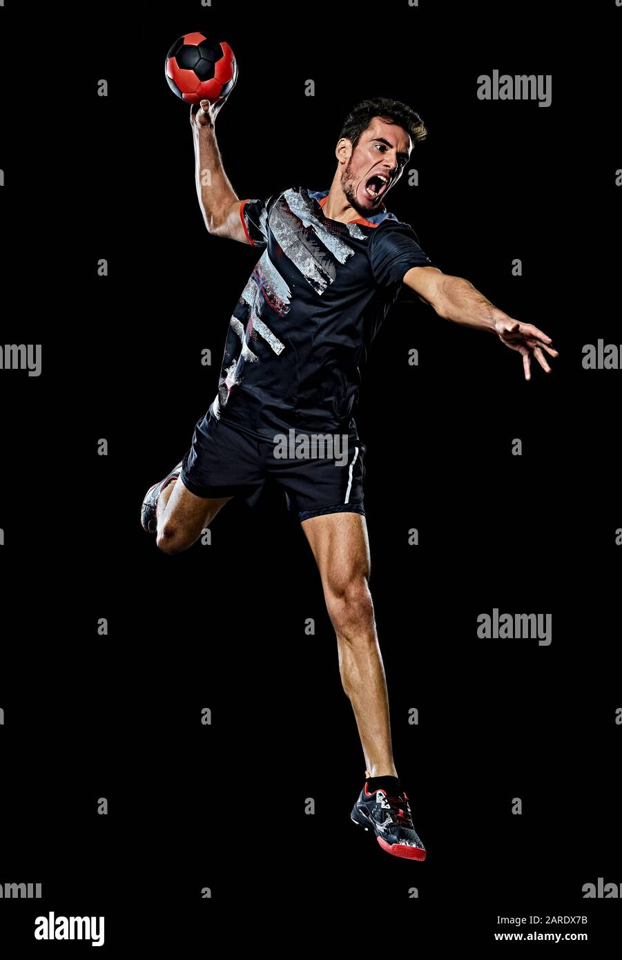 Tir au handball Banque de photographies et d’images à haute résolution ...