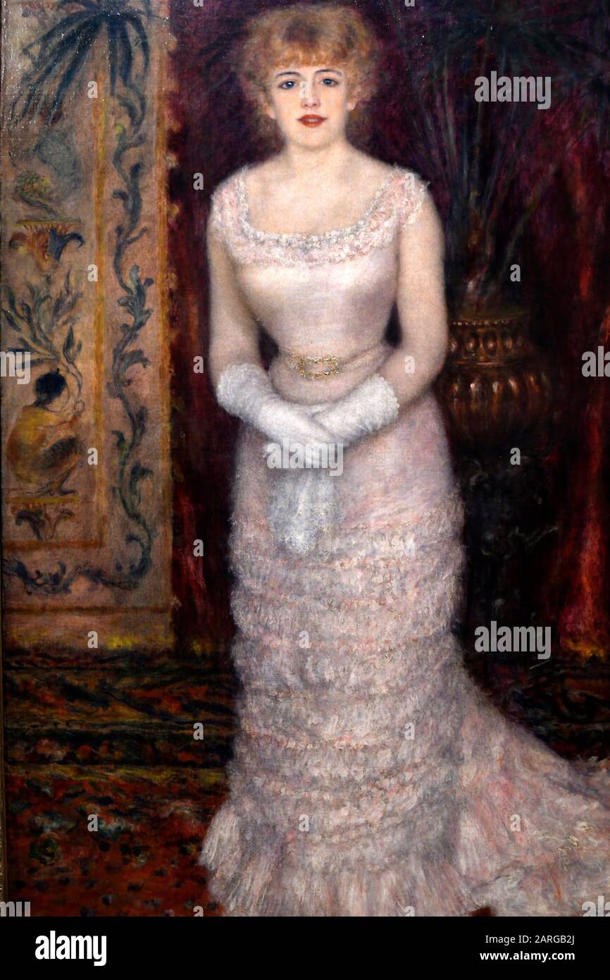 Portrait De L'actrice Jeanne Samary Banque d'image et photos - Alamy