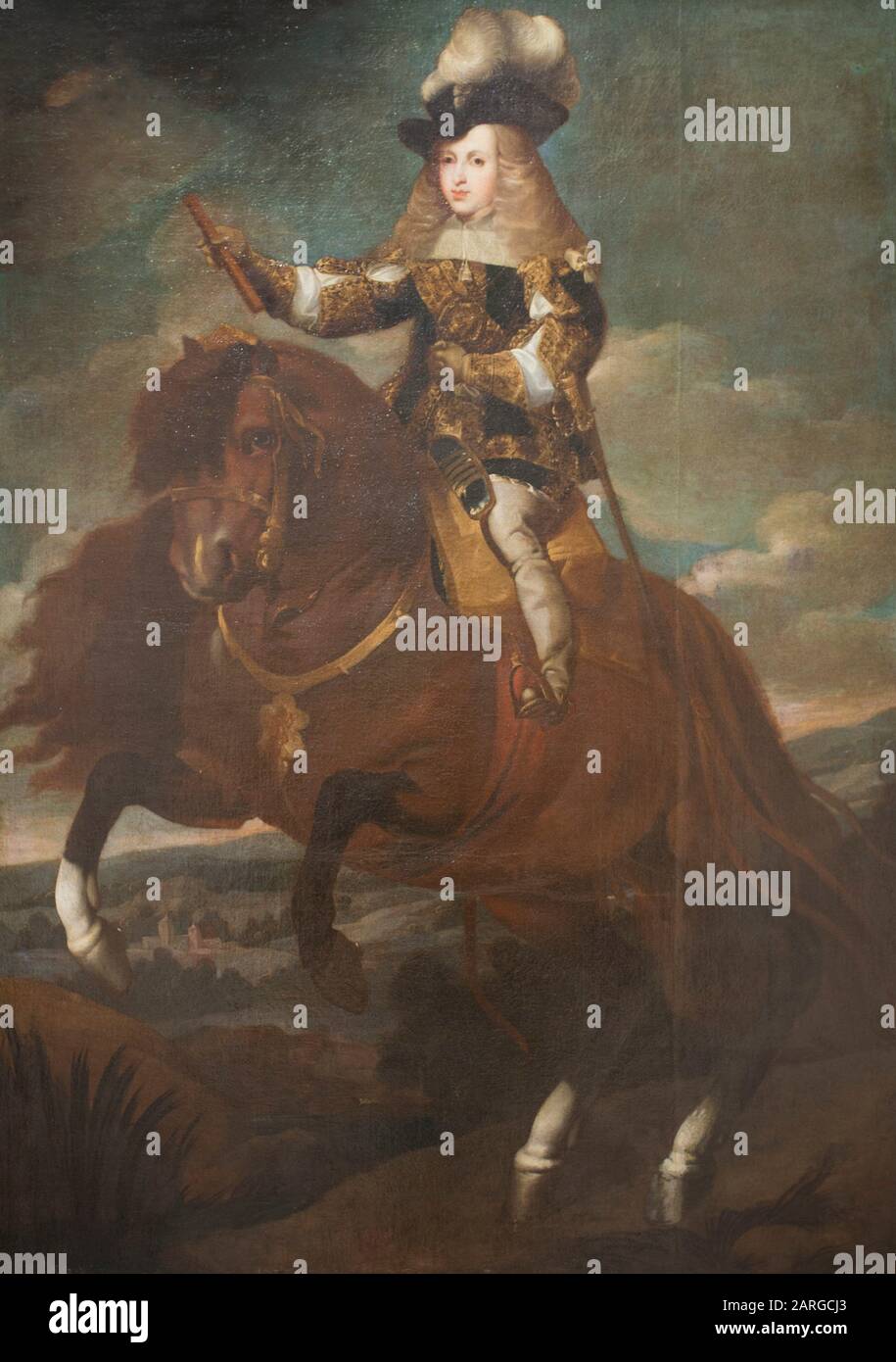 Monarque À Cheval Banque d'image et photos - Alamy