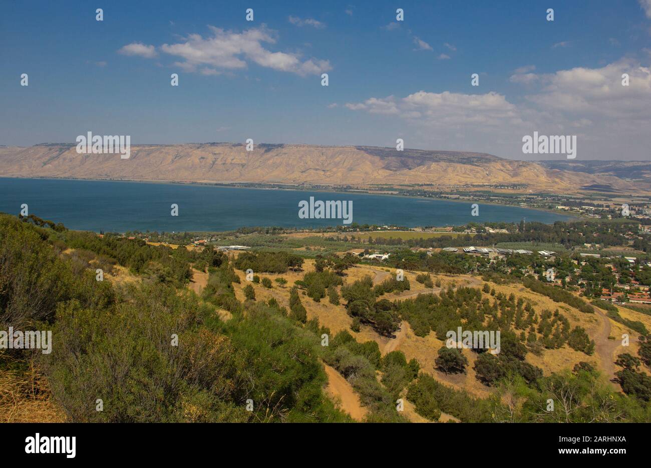 Tiberias sea of galilee lake tiberias Banque de photographies et d ...