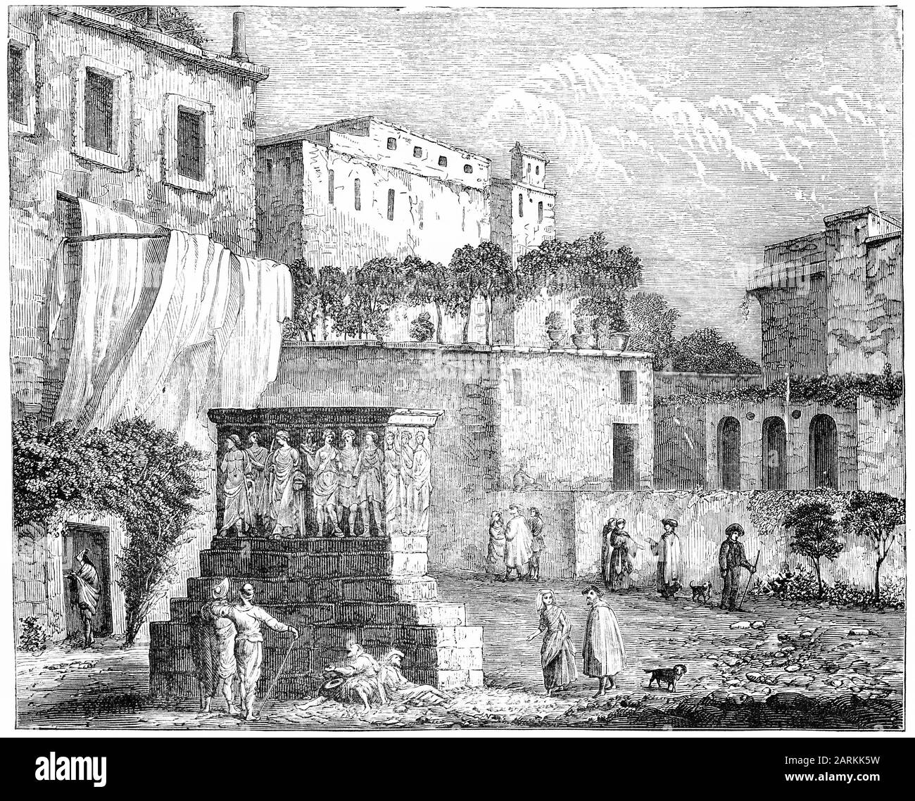 Ancienne statue de rome Banque d'images détourées - Alamy