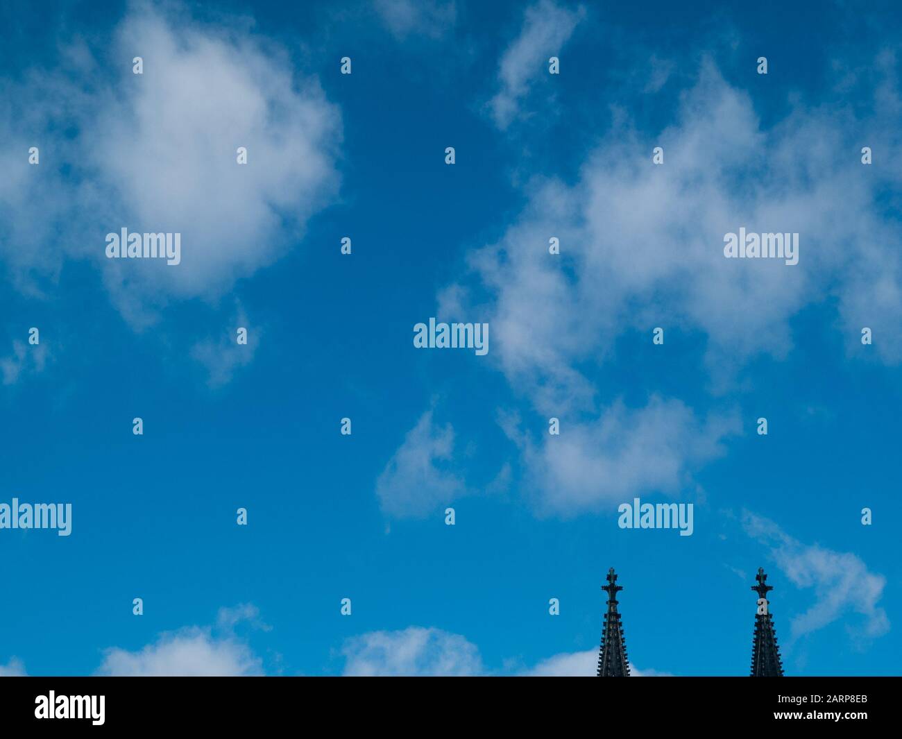 Flèche de la cathédrale de cologne Banque de photographies et d’images ...
