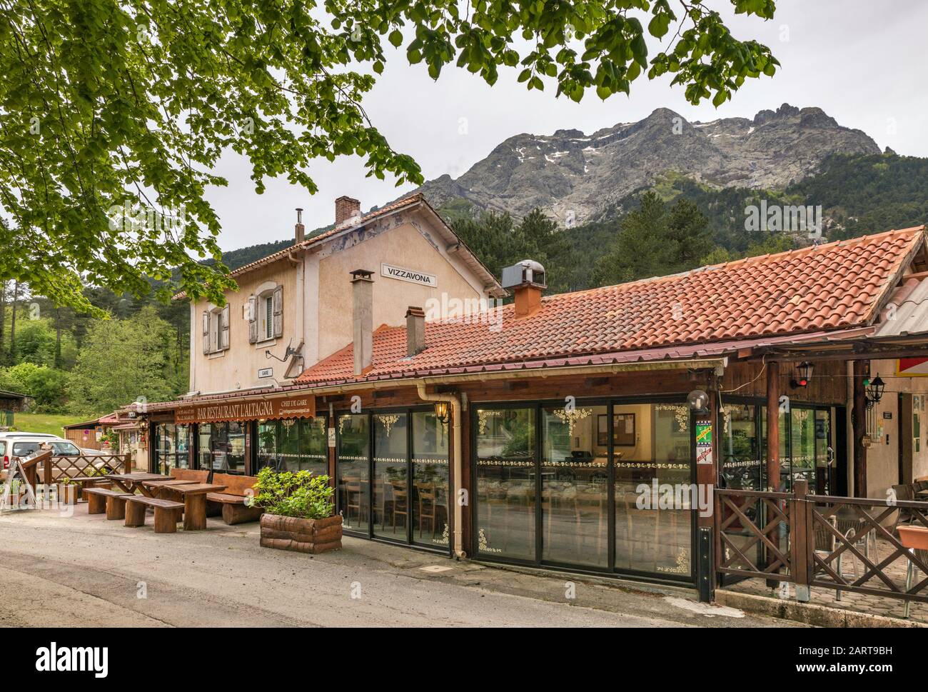 La gare de vizzavona Banque de photographies et d’images à haute ...