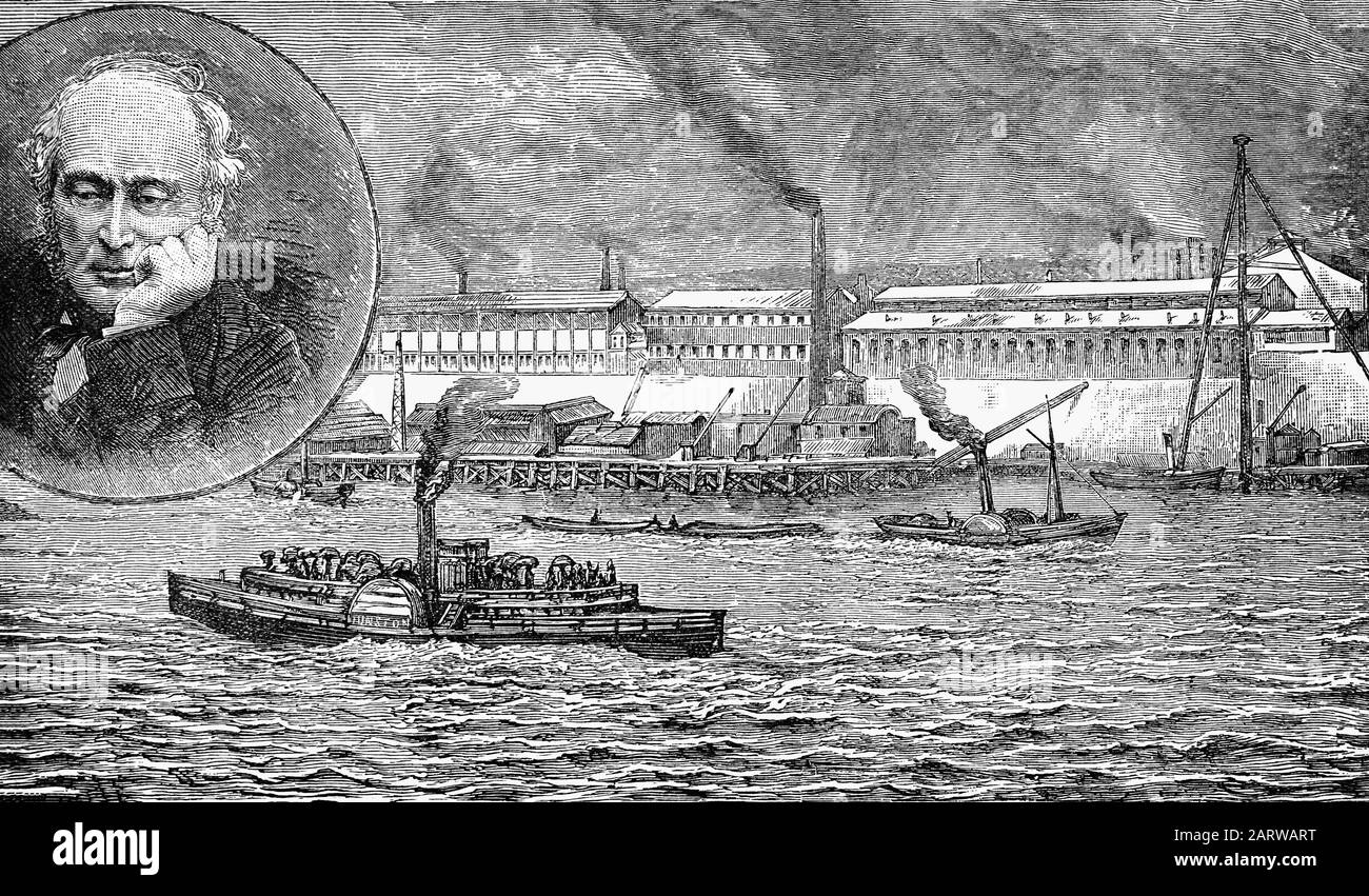 Les œuvres d'Elswick ont été fondées en 1847 par l'ingénieur William ...