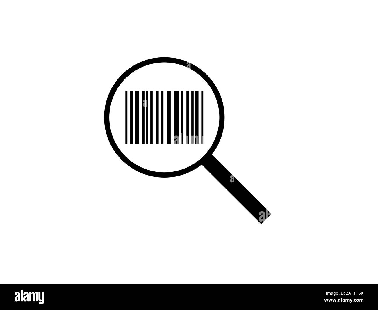 Barcode tag Banque d'images vectorielles - Alamy