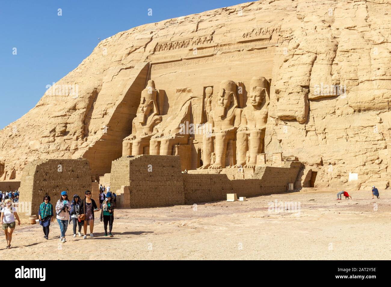 Le grand temple d'abu simbel Banque de photographies et d’images à ...