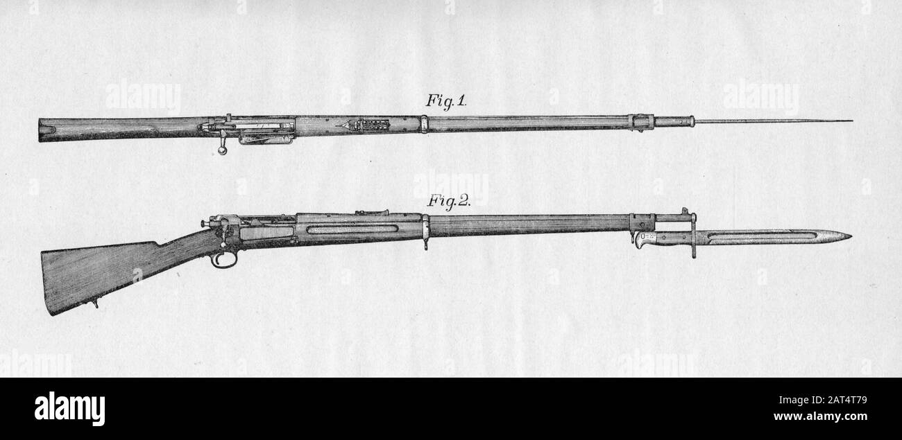 Krag jørgensen rifle Banque de photographies et d’images à haute ...