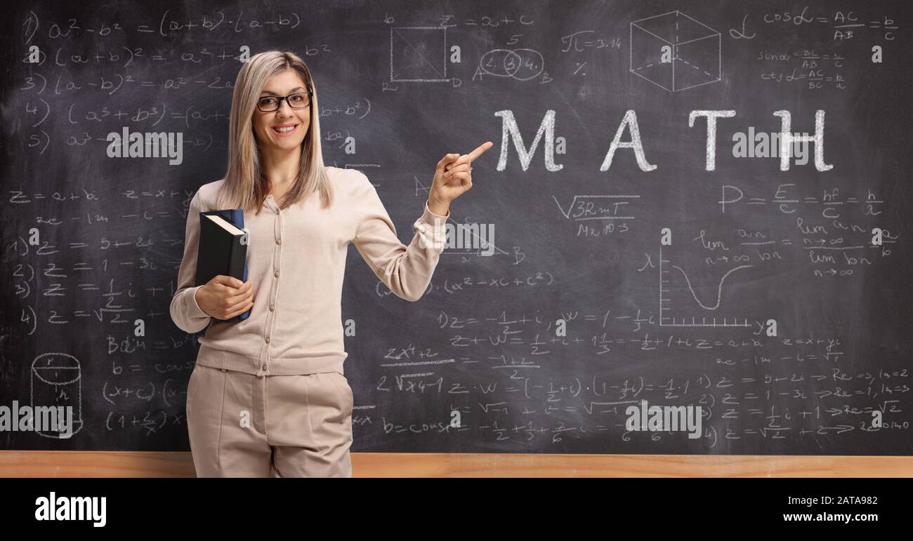Femme professeur de maths Banque de photographies et d’images à haute ...