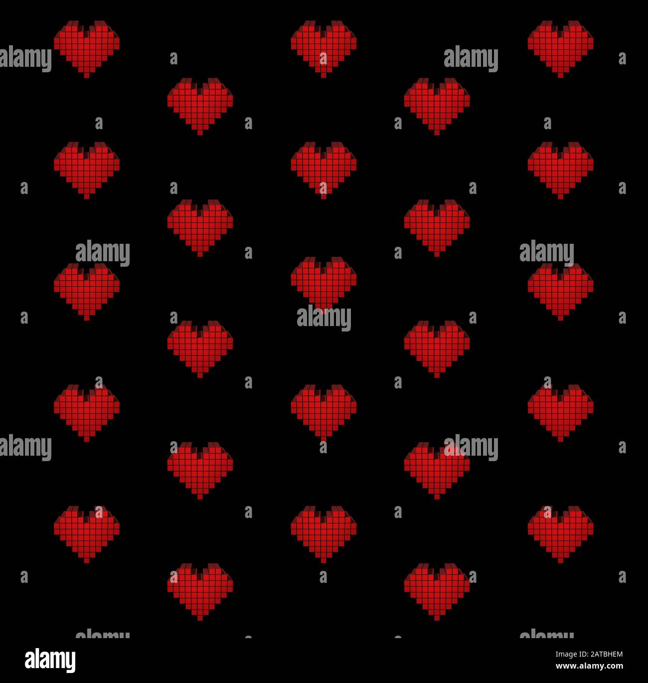 Pixel rouge Banque de photographies et d’images à haute résolution - Alamy