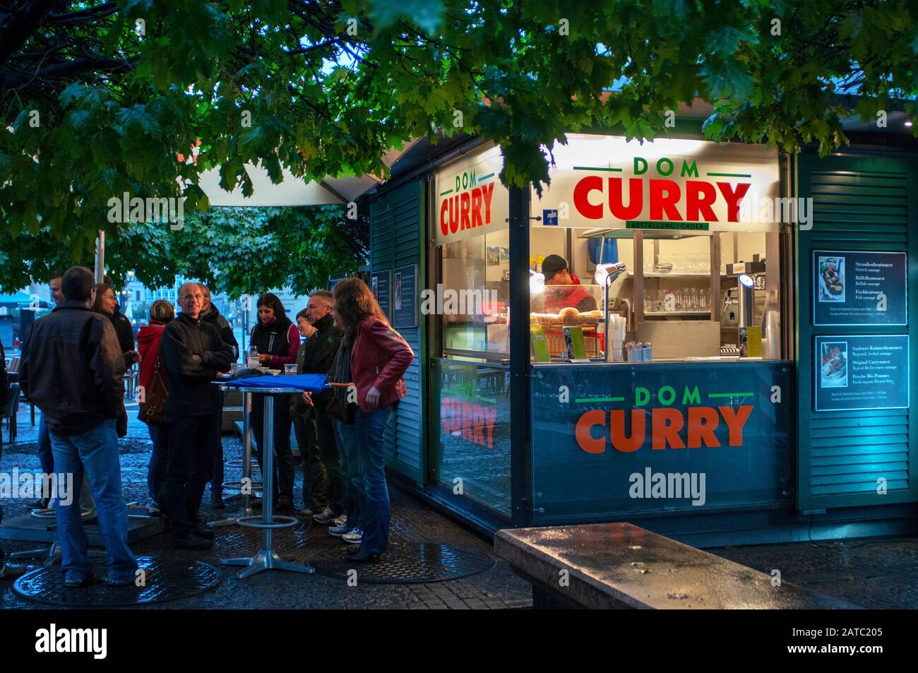 Currywurst stand Banque de photographies et d’images à haute résolution ...