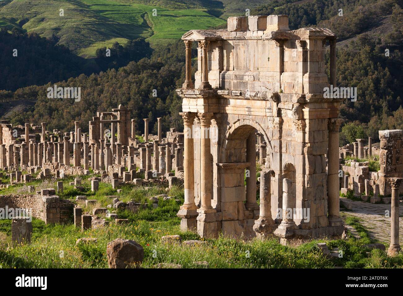 L'Arche de Caracalla est une arche triomphale romaine des ruines ...
