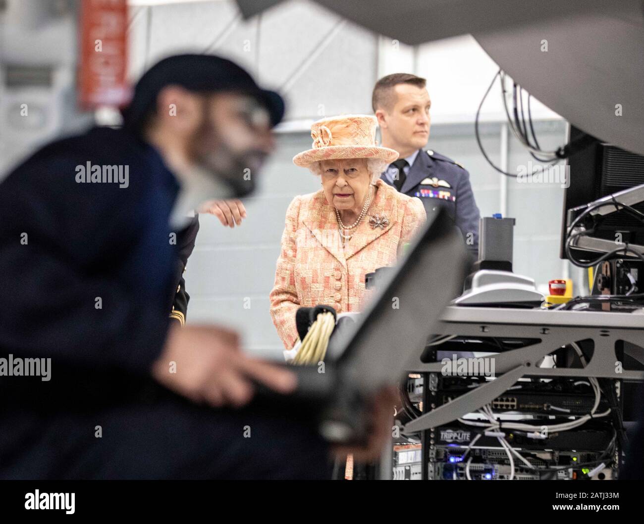 Commandant de la station capitaine du groupe james beck Banque de ...