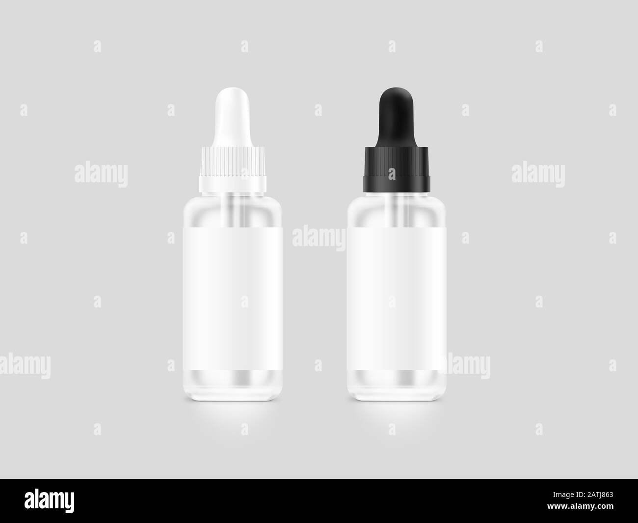 Flacon pipette mockup Banque de photographies et d’images à haute ...