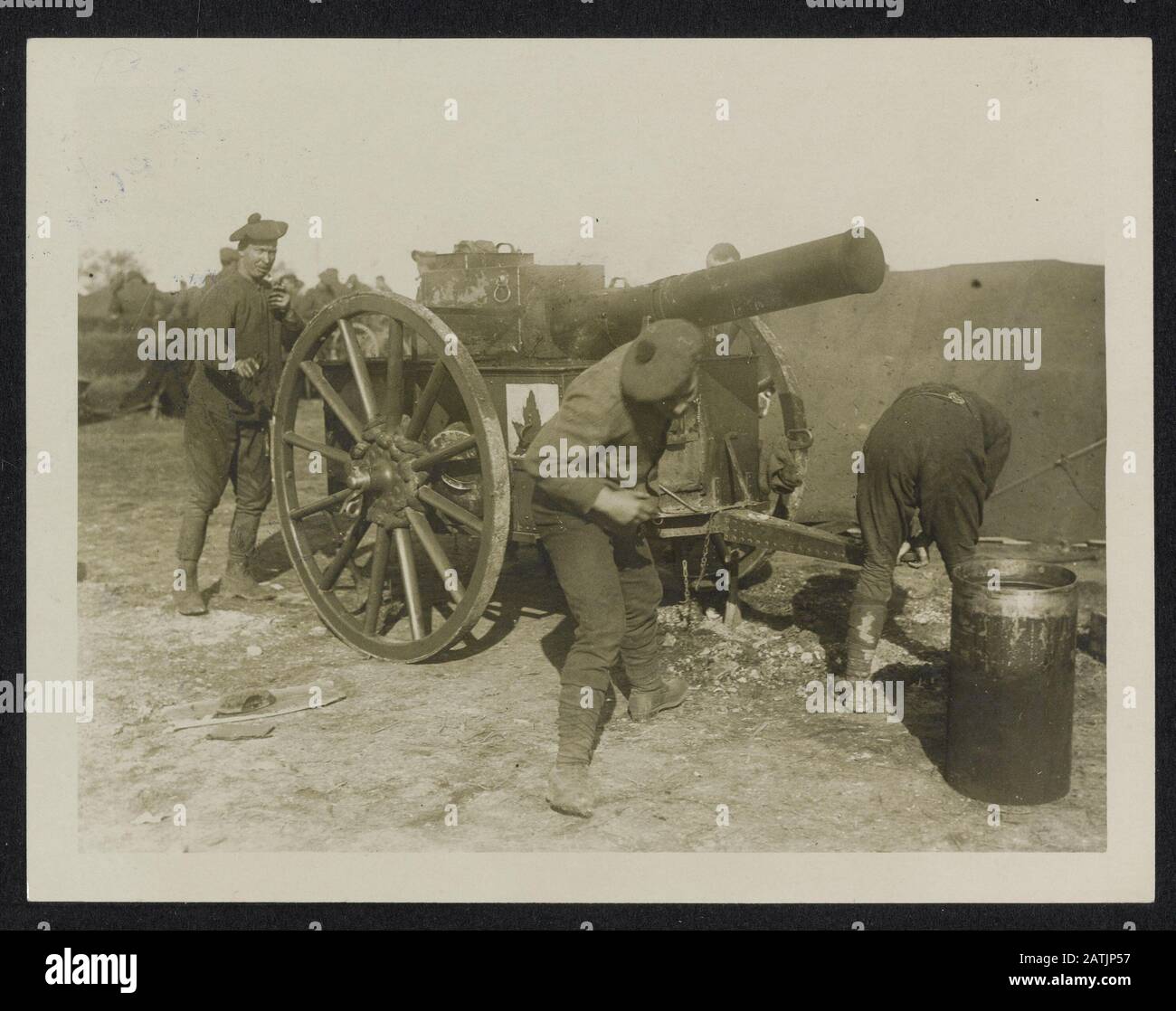 Canadiens de la première guerre mondiale Banque de photographies et d ...