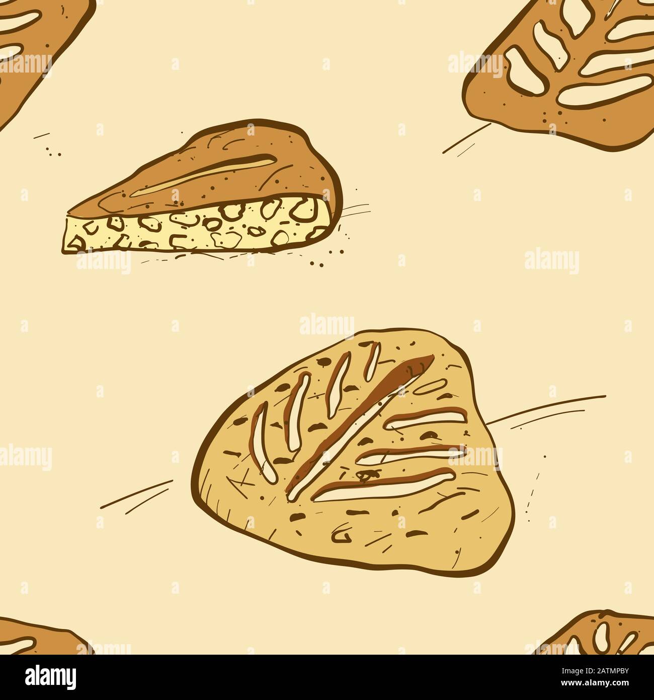 Fougasse france Banque d'images vectorielles - Alamy