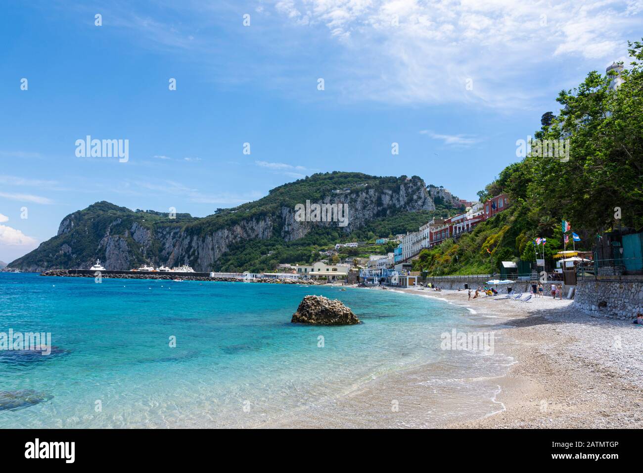 Marina Grande Plage Banque d'image et photos - Alamy