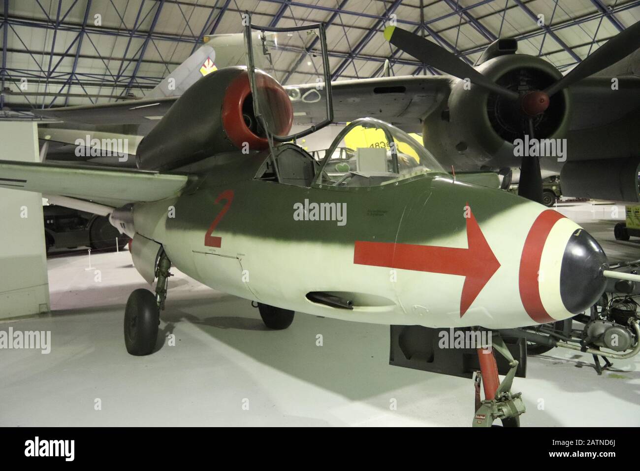 Heinkel he 162 volksjager Banque de photographies et d’images à haute ...