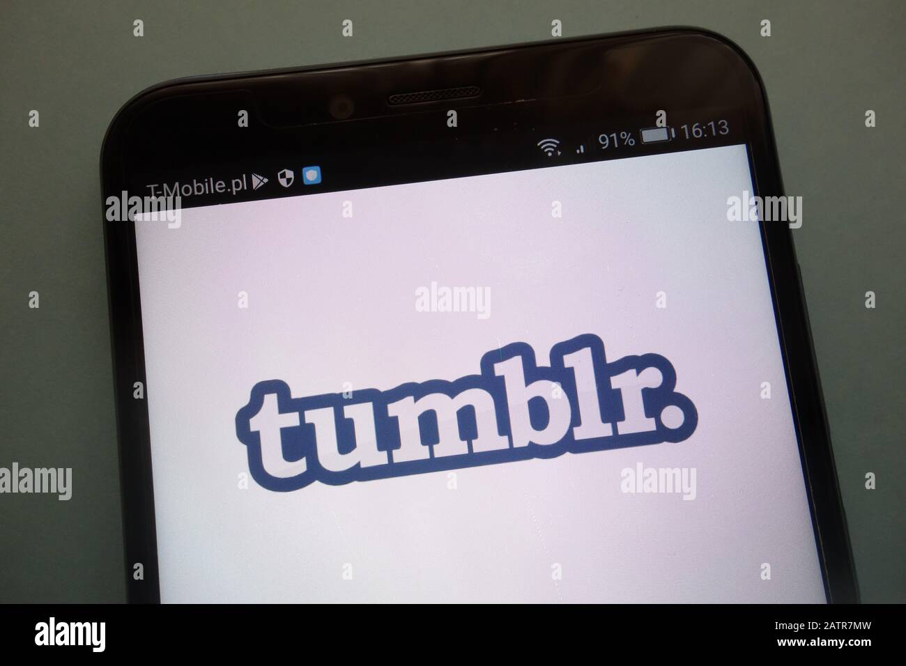 Tumblr logo Banque de photographies et d’images à haute résolution - Alamy