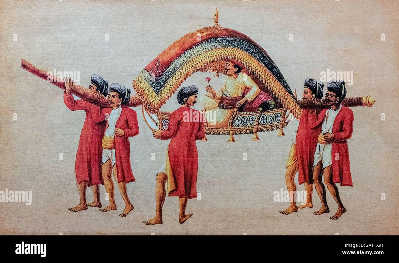 Porteurs de palanquin Banque de photographies et d’images à haute ...