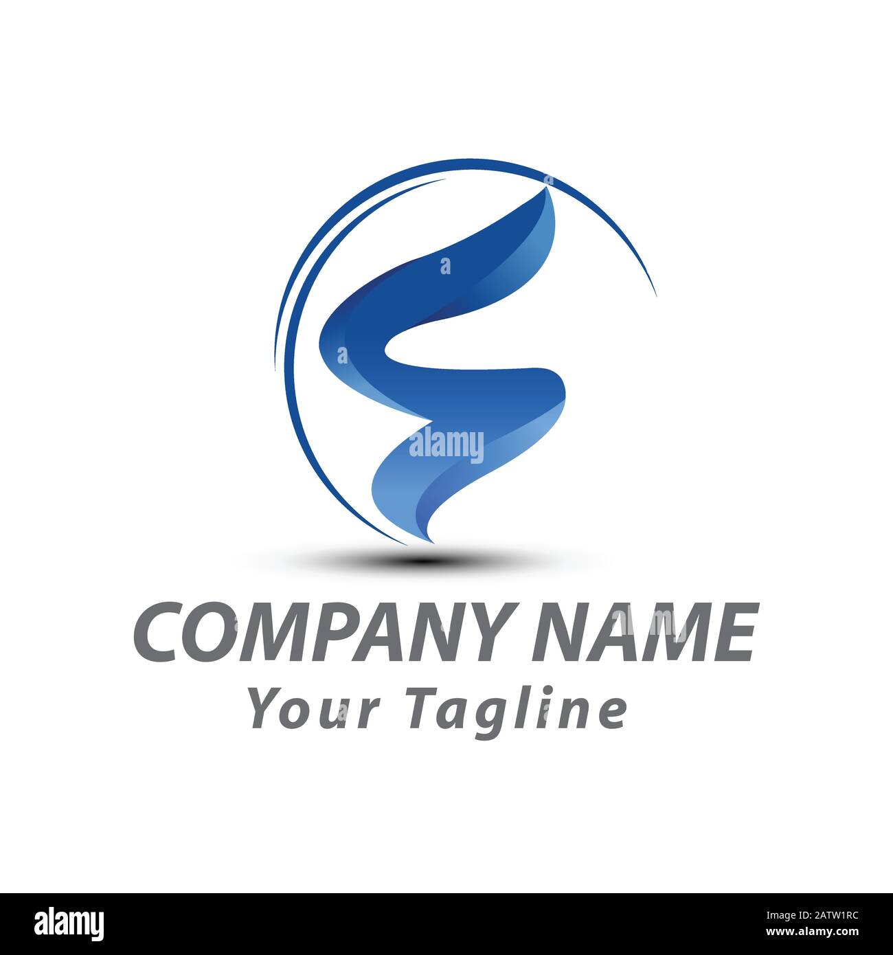 Vecteur de logo lettre S, modèle d'illustration de vecteur de dessin de ...