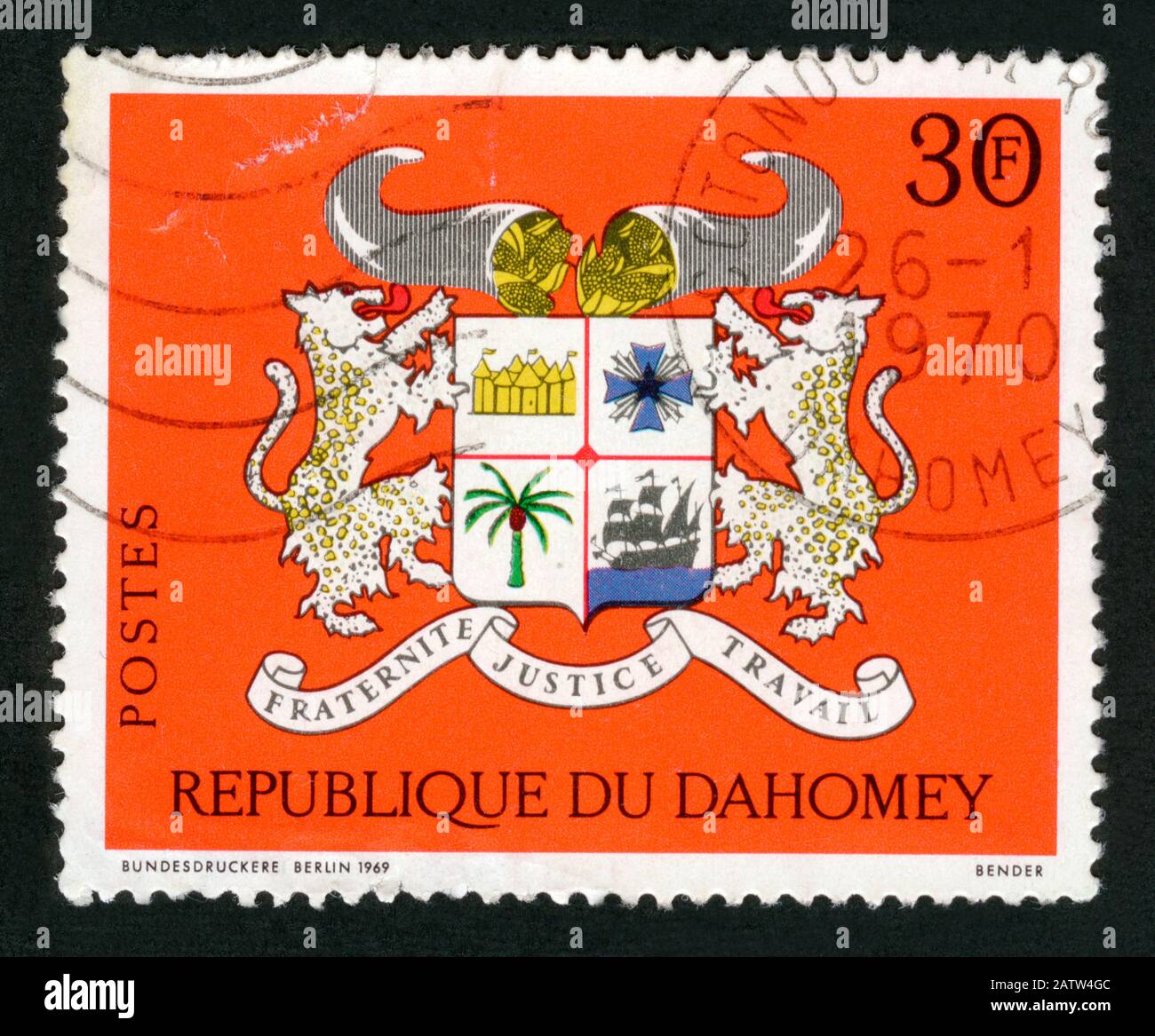 Armoirie Benin Banque d'image et photos - Alamy