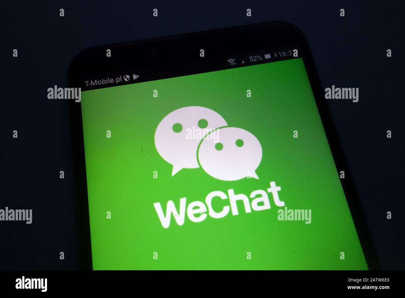 Wechat app Banque de photographies et d’images à haute résolution - Alamy