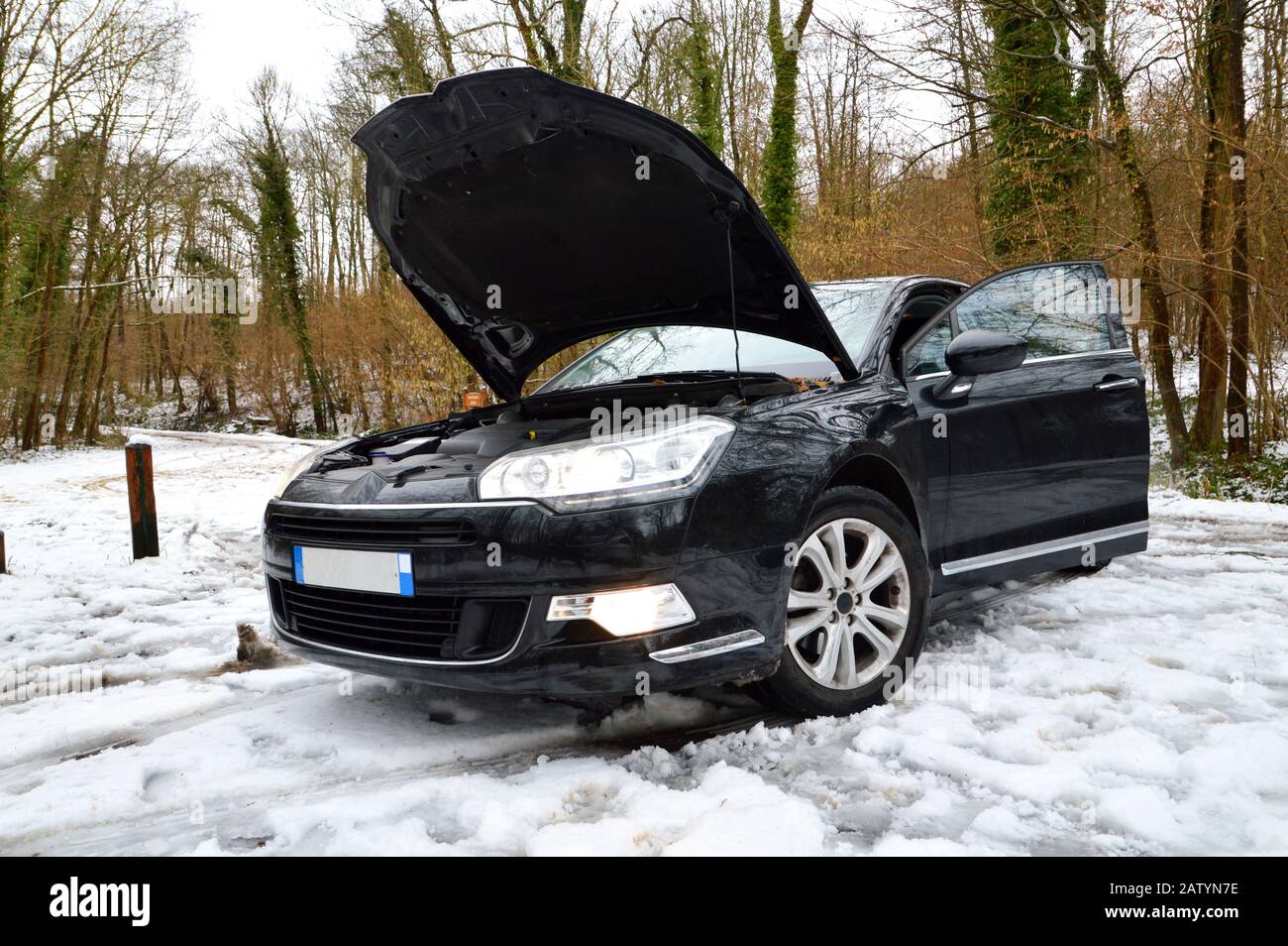 Panne de voiture Banque de photographies et d’images à haute résolution ...