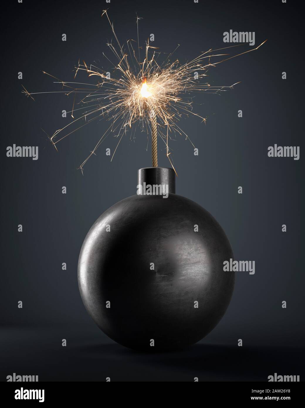 Lit fuse bomb Banque de photographies et d’images à haute résolution ...