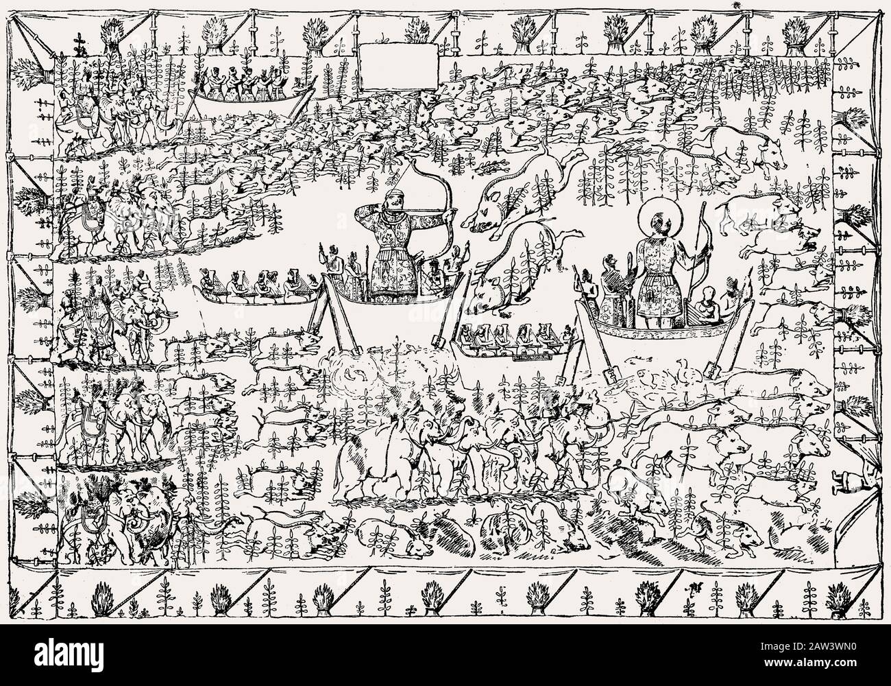 Khosrow ii parviz persan Banque de photographies et d’images à haute ...