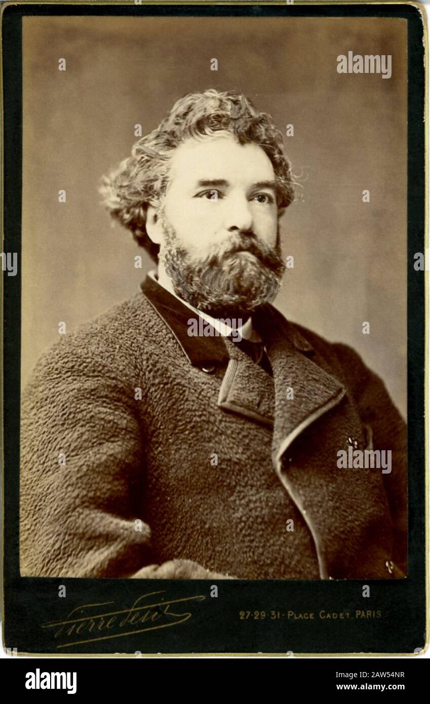 1860 CA , FRANCE : le célèbre politicien français, philosophe et ...