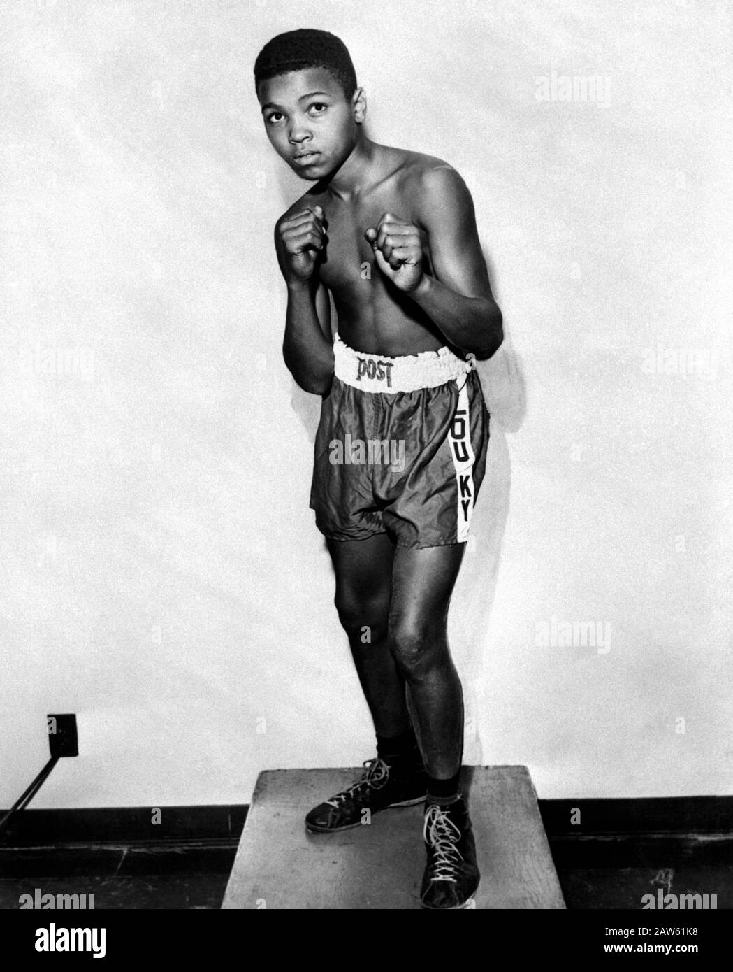 Cassius marcellus clay Banque d'images noir et blanc - Alamy