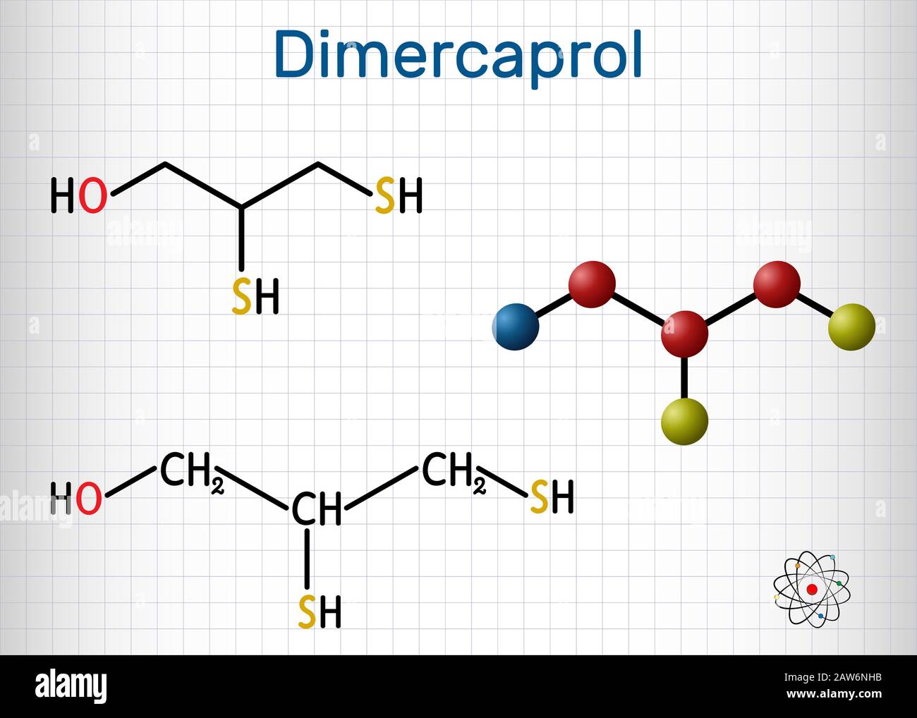 Bismuth atomic structure Banque de photographies et d’images à haute ...