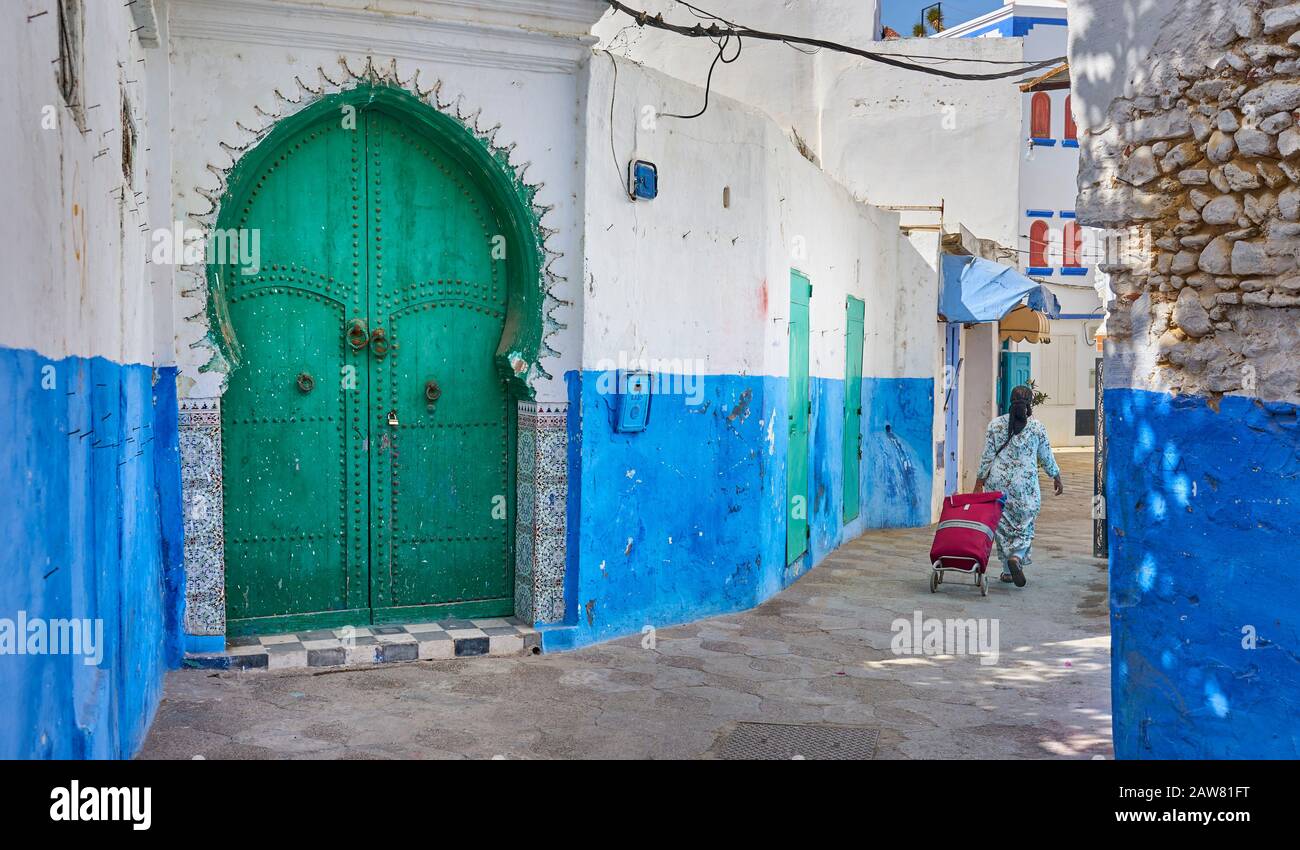 Médina d'Assilah (Asilah), Maroc Photo Stock - Alamy