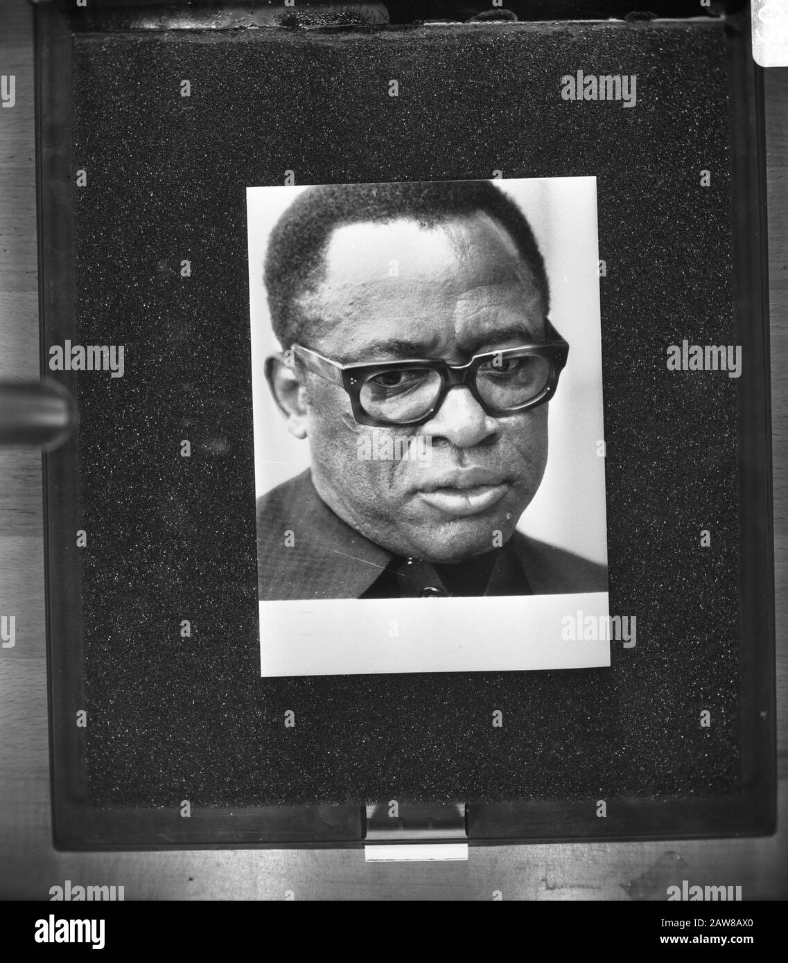 Joseph mobutu Banque d'images noir et blanc - Alamy