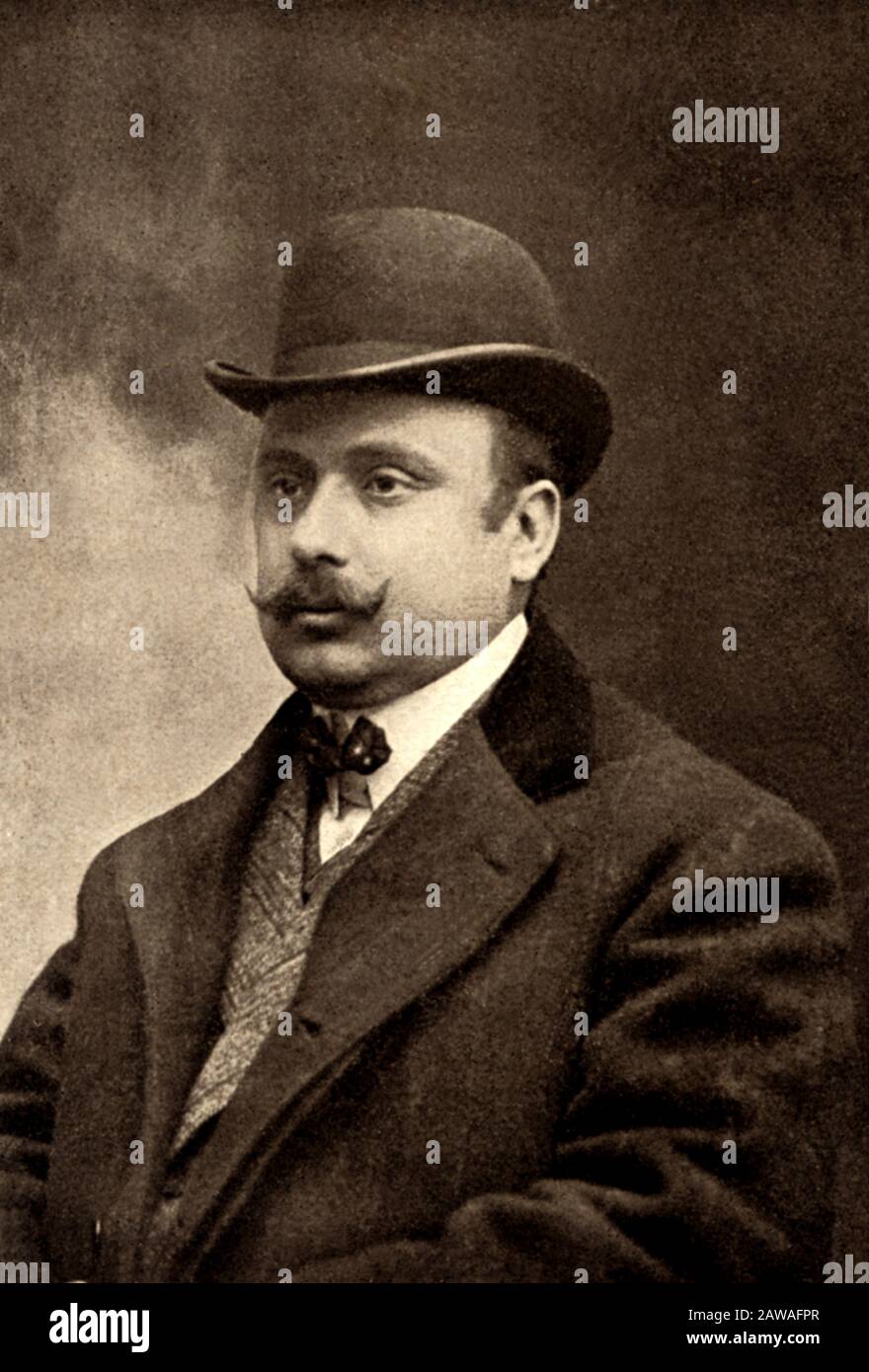 1905 Ca , ITALIE : Le producteur de théâtre sicilien barone Vincenzo ...