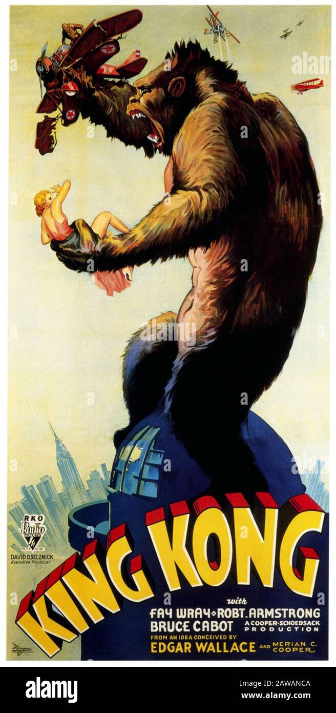 King kong 1933 poster Banque de photographies et d’images à haute ...