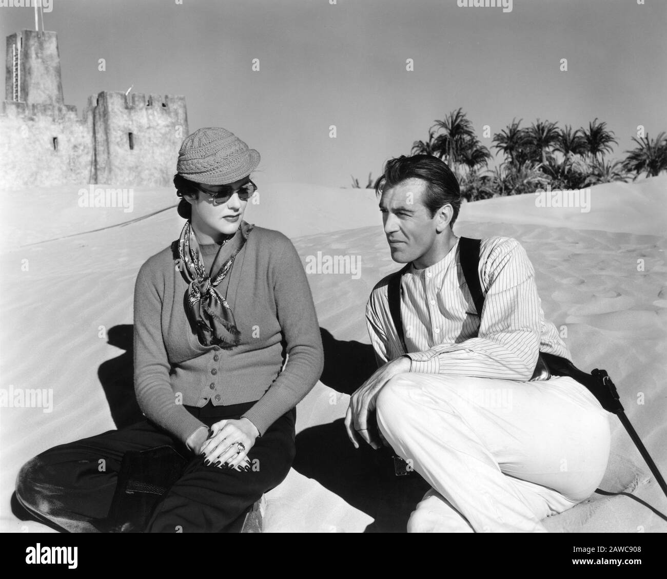 Gary COOPER visité par SA femme SANDRA SHAW aka VERONICA BALFE aka ...