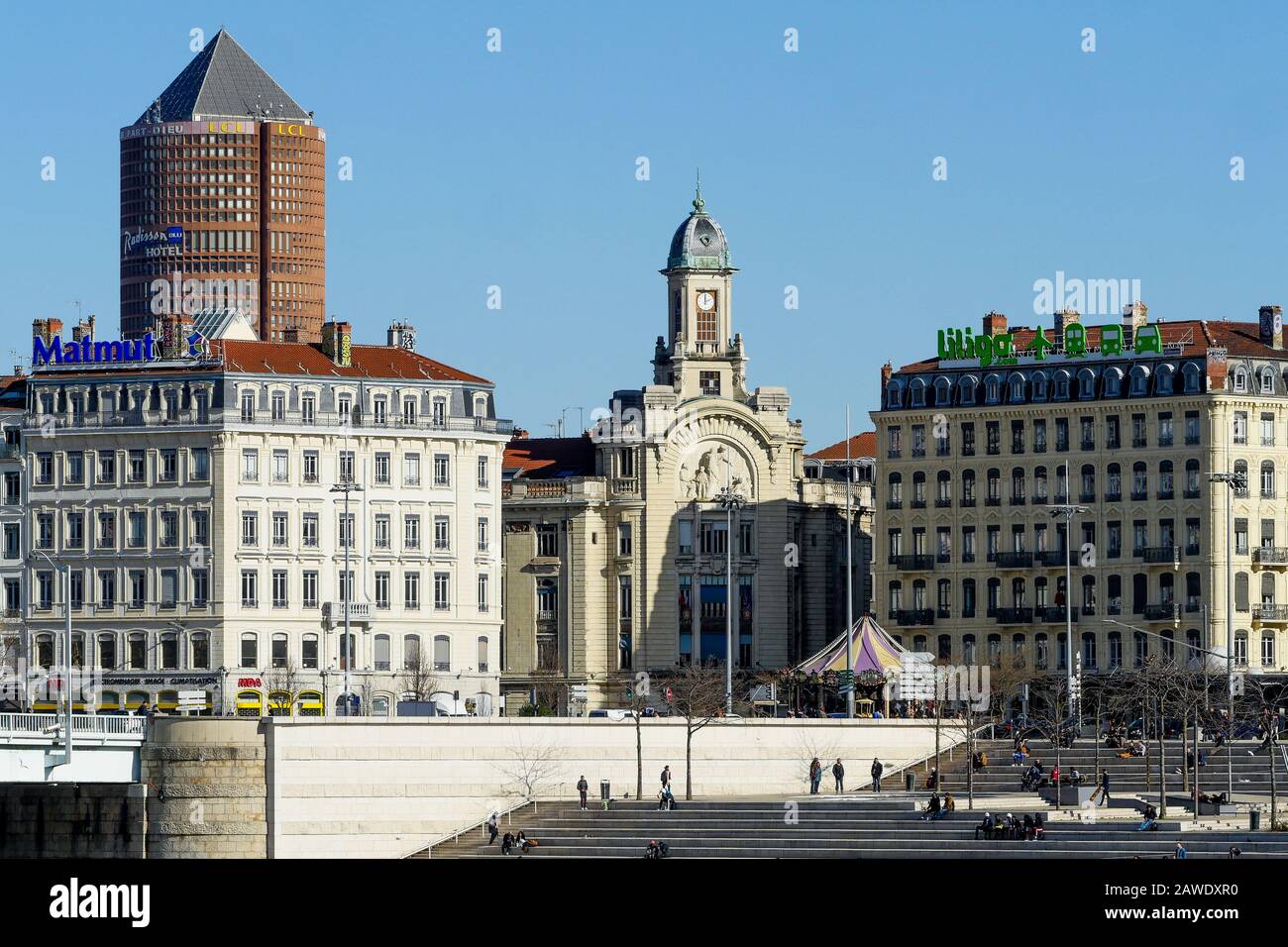 Guillotiere the bridge Banque de photographies et d’images à haute ...
