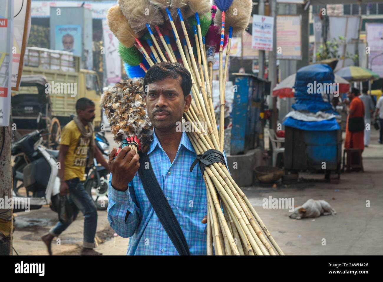 Vendeur de rue kolkata Banque de photographies et d’images à haute ...