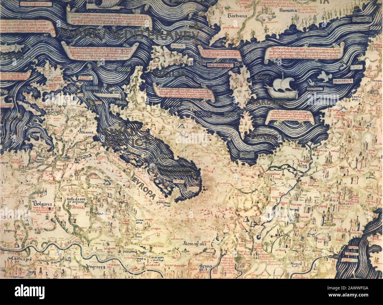 Fra mauro map Banque de photographies et d’images à haute résolution - Alamy
