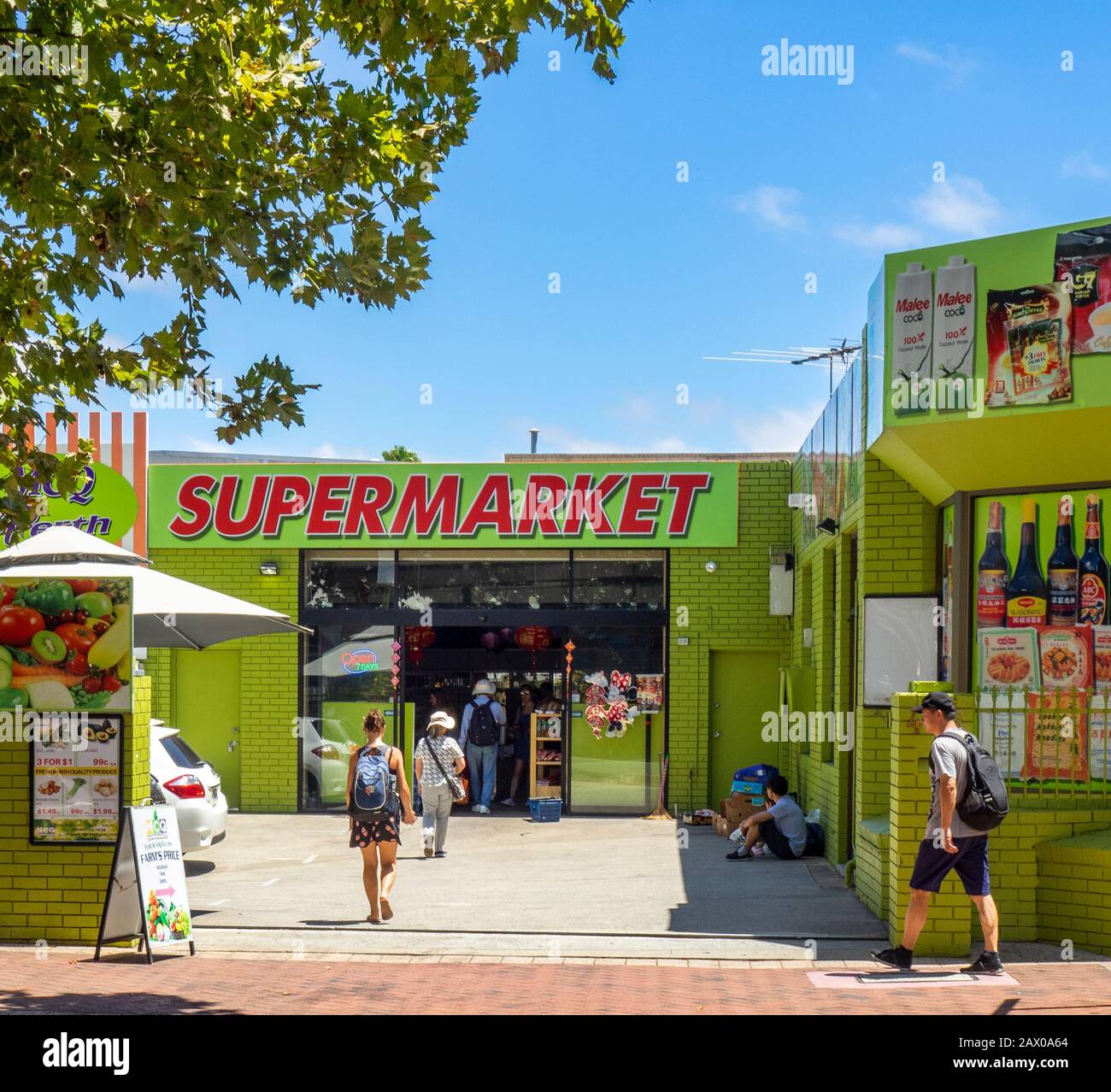 Asian supermarket chinatown Banque de photographies et d’images à haute ...