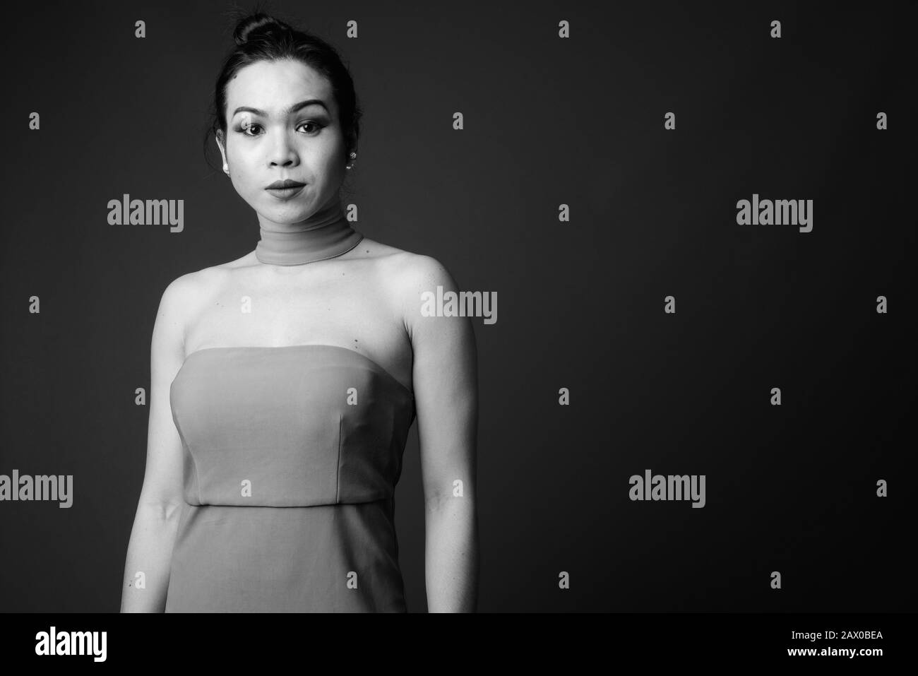 Jeune transgenre Banque d'images noir et blanc - Alamy
