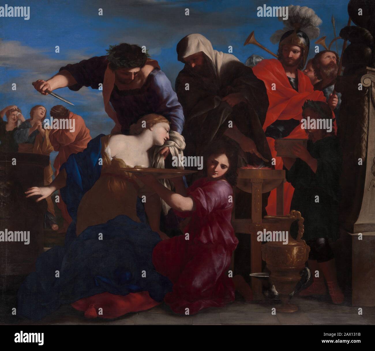 The sacrifice of polyxena Banque de photographies et d’images à haute ...