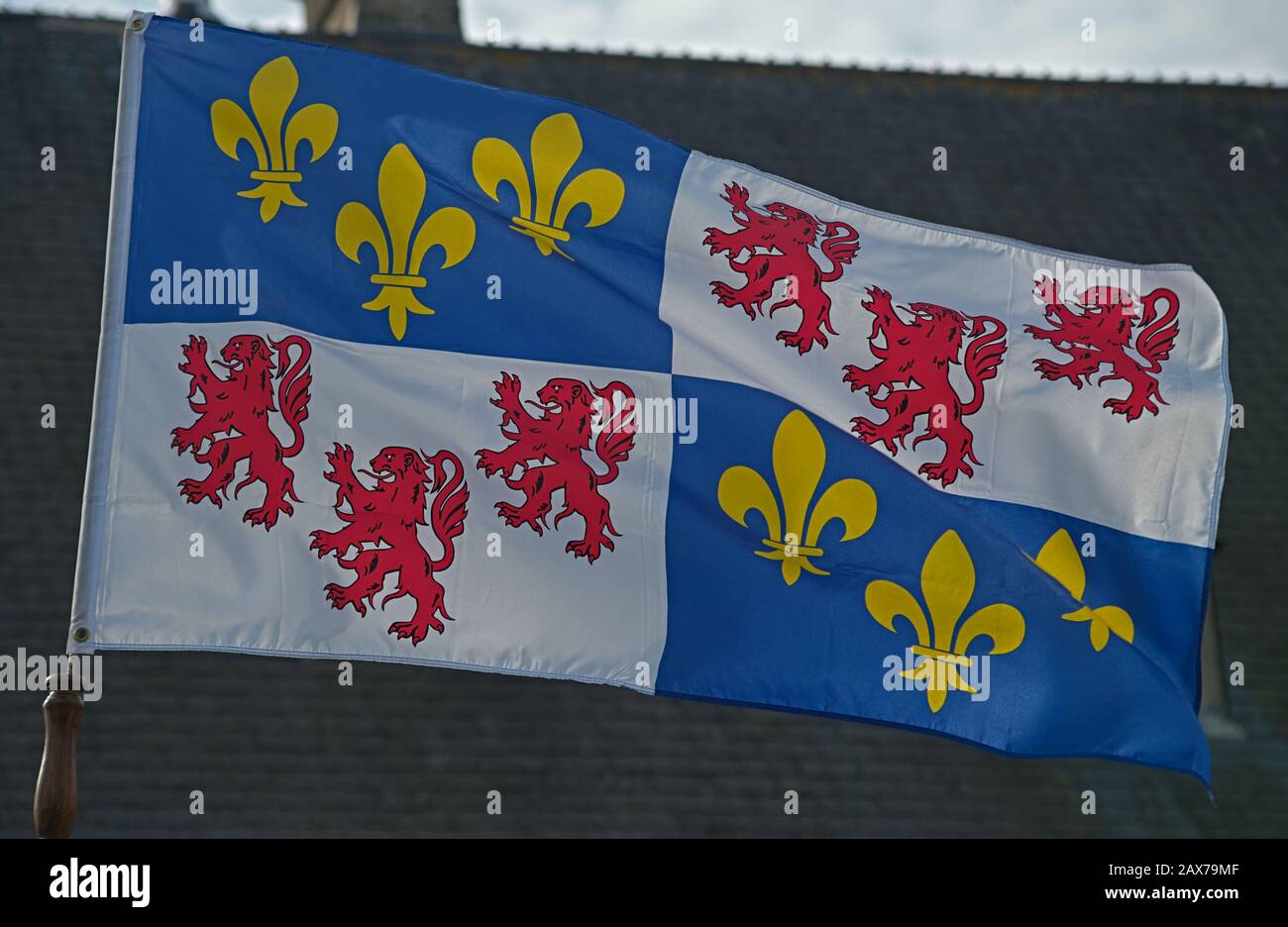 Drapeau normandie Banque de photographies et d’images à haute ...