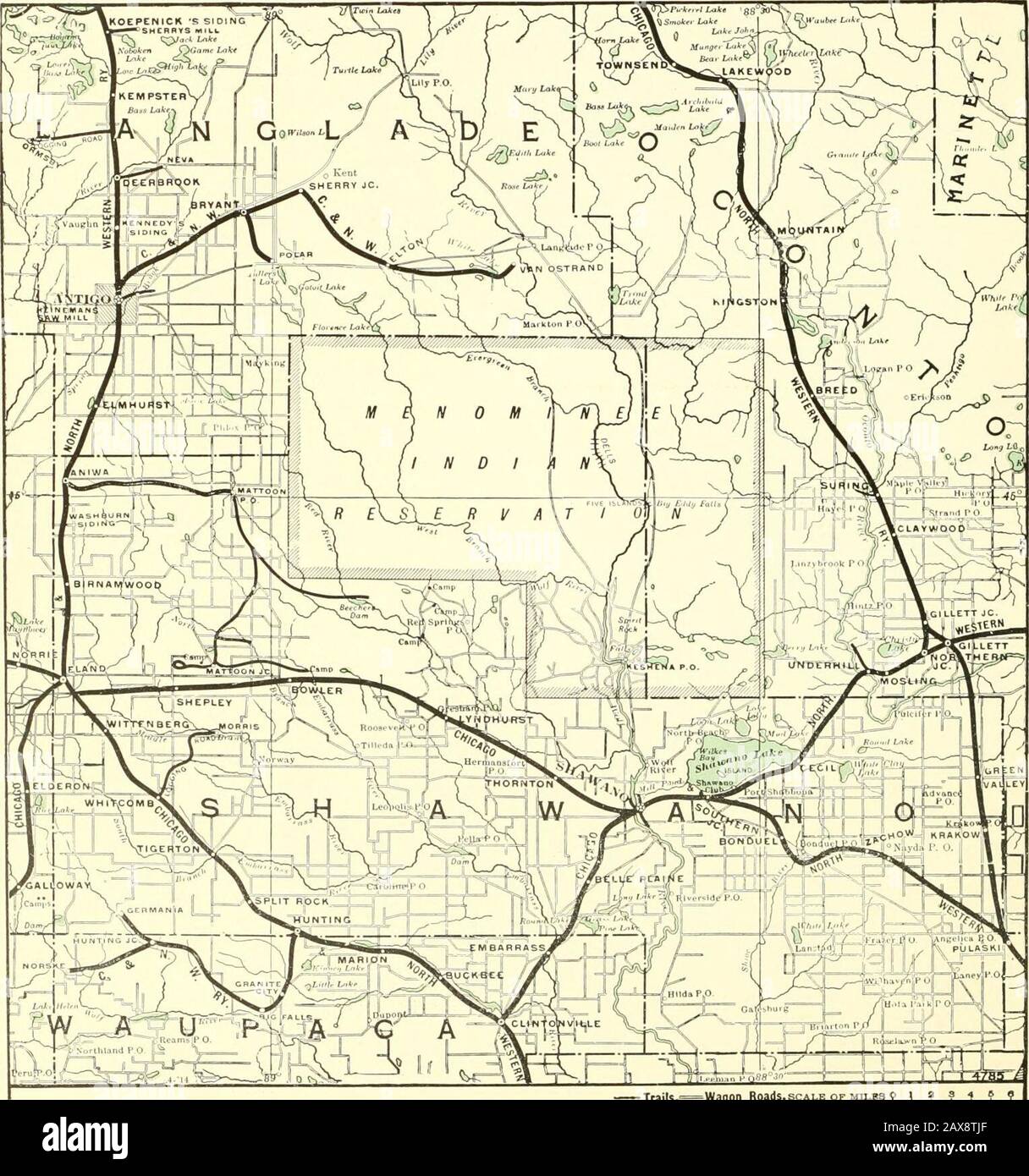 Carte du lac des tortues Banque de photographies et d’images à haute ...