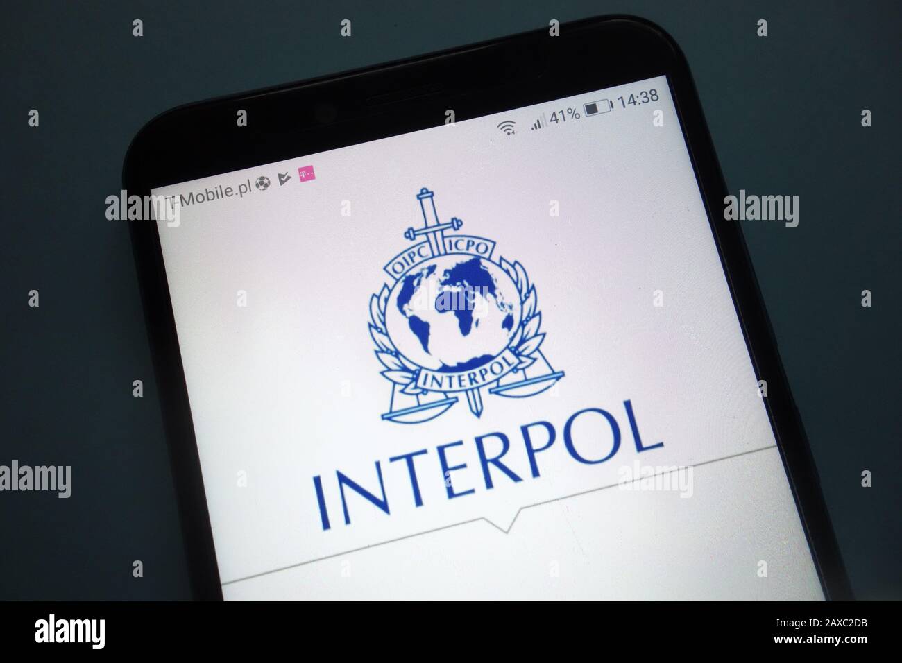 Logo interpol Banque de photographies et d’images à haute résolution ...